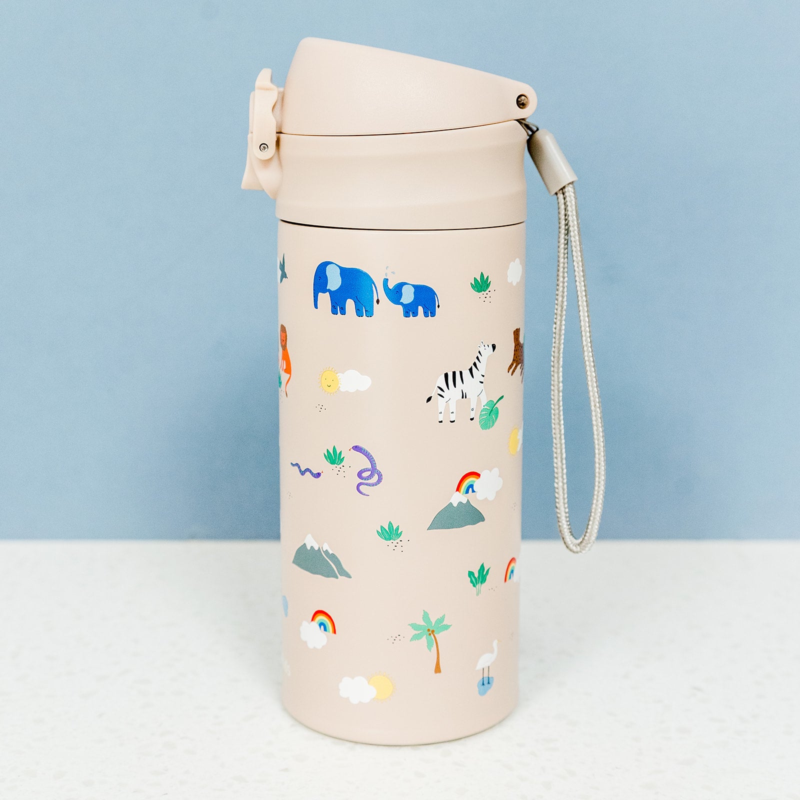 Toddler 350ml Stainless Steel Water Bottle 1 Eating With The Kids Toddler 350ml Stainless Steel Water Bottle 1 Eating With The Kids